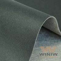 China EN20345 PU Microfiber Leather for Uniform Shoes for sale