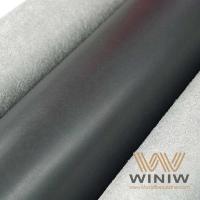 China EN20345 PU Microfiber Leather for Uniform Footwear for sale