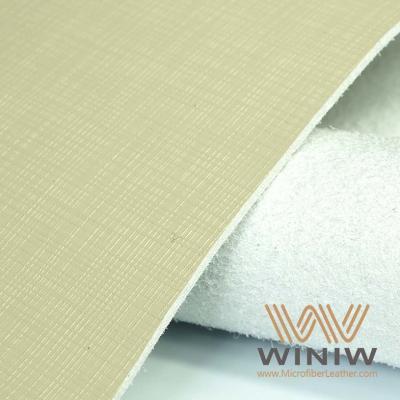 China High Quality White PU Microfiber Leather for Chef Shoes for sale