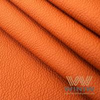 China Real Orange WINIW Microfiber leather for Automotive Seat Trims Wear Resisting for sale