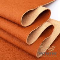 China Real Orange WINIW Microfiber leather for Automotive Seat Trims Wear Resisting for sale