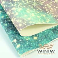 China Colorful Longevity PU Synthetic Leather For Ball In Stock Ready Now for sale