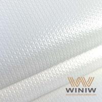 China Can Be Embossed White Synthetic Suede Leather For Football for sale