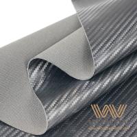 China WINIW Woven Pattern Microfiber Leather Car Seat Covers Without Harmful Materials for sale
