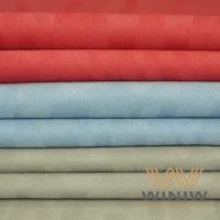 China Soft Texture Faux Microfiber Suede Leather For Car Steering Wheel Making To Abroad for sale