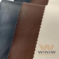 China Soft PU Leather Garment With Rich Color Durable And Stable Size for sale