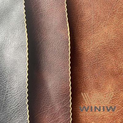 China Soft PU Leather Garment With Rich Color Durable And Stable Size for sale