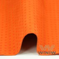 China Super Durable Microfiber Suede Leather For Gloves With High Hygroscopicity for sale