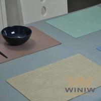 China Fancy High End Faux Leather Mats For Tabletop Protection for sale
