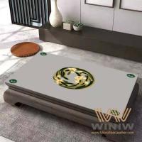 China Fancy High End Faux Leather Mats For Tabletop Protection for sale