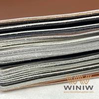 China Modern Style Faux Microfiber Leather Upholstery Fabric For Sofa With Good Materials for sale