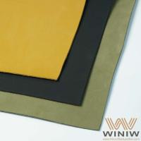 China Fade Resistant Different Colors Microfiber Faux Leather Alternative Material for sale