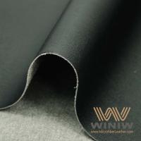 China Sweat Absorption Faux PU Microfiber Leather Material For Shoe Lining for sale