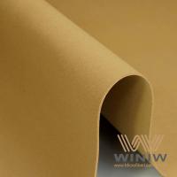China Non Color Bleeding Original Fabric Microfiber Lining Leather For Shoe for sale