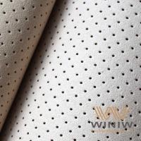 China Water / Sweat Absorbing Perforated Synthetic Leather Lining For Shoe for sale