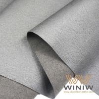China Long Lasting Silver Color Microfiber Lining Material For Shoe for sale