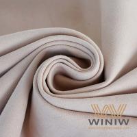 China Water-Resistant Shoe Lining Synthetic Leather Suede Fabric for sale