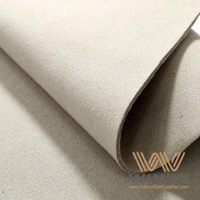 China Resilient Fine Texture Suede Microfiber inner Material For Footwear for sale