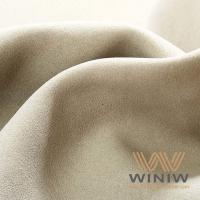 China Resilient Fine Texture Suede Microfiber inner Material For Footwear for sale
