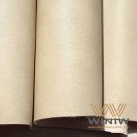 China Consistent Texture And Color Artificial Microfiber Shoe Lining Leather Material for sale