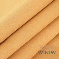 China Great Warmth Tender Microsuede PU Leather For Shoe Lining for sale