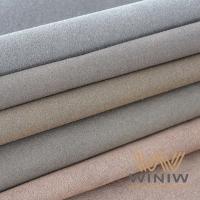 China Anti-Wrinkle Microfiber Leather Faux Substitute Lining Fabric For Boot for sale