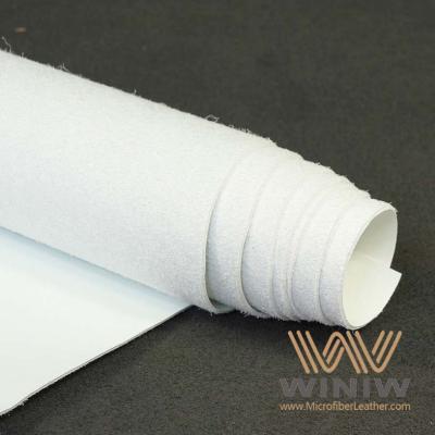 China Soft And Supple Artificial Microfiber Vegan Shoe Leather Material for sale