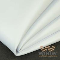 China Abrasion-Resistant Rich Texture Faux Microfiber Shoe Leather PU Material for sale