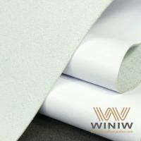 China Hypoallergenic And Comfortable synthetic Microfiber PU Leather Fabric For Shoes for sale