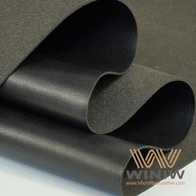 China Easy To Clean And Durable artificial Microfiber PU Leather Fabric For Shoes for sale