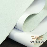 China Luxurious Feel Non-Toxic And Safe Faux Microfiber Leather PU Material For Shoes for sale