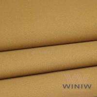 China High-Tech Manufacturing Artificial Microfiber Leather PU Material For Shoes for sale