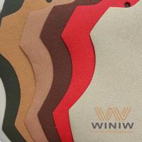 China Lightweight And Tender PU Shoe Leather Faux Lining Material  in WINIW'S Factory for sale