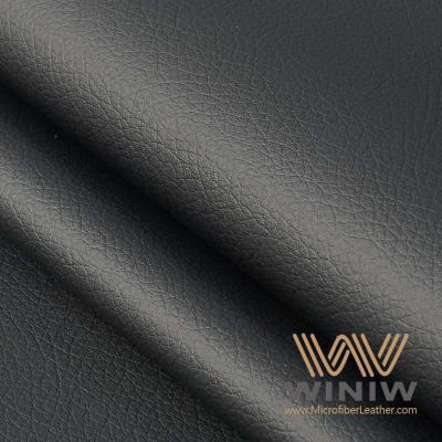 China Uniform Color And Texture Artificial Microfiber Automotive Faux PU Leather for sale