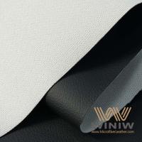 China Uniform Color And Texture Artificial Microfiber Automotive Faux PU Leather for sale