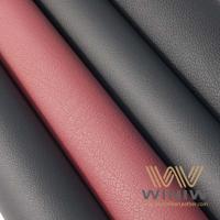 China Durable And Comfortable Artificial Microfiber Automotive Faux PU Leather Upholstery for sale