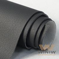 China Automotive Upholstery Faux Microfiber PU Leather Breathable Eco friendly for sale