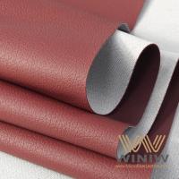 China Artificial Microfiber Automotive Upholstery PU Leather Salt And Scratch Resistant for sale