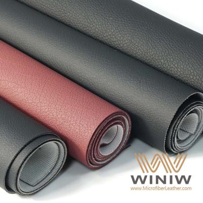 China Colorful Artificial Microfiber Leather For Automotive Upholstery for sale
