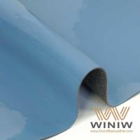 China Tightly Glued PU Syn Microfiber Leather Upper Material For Shoes Making Industry for sale