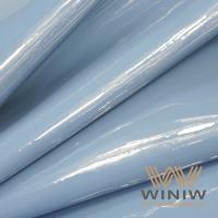 China Tightly Glued PU Syn Microfiber Leather Upper Material For Shoes Making Industry for sale