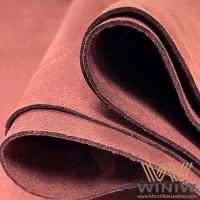 China Good Elastic Faux Microfiber Suede Leather For Horse Saddles for sale