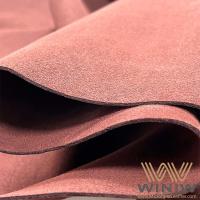 China Breathable Microfiber Synthetic Suede Leather Fabric for Horse Saddles for sale