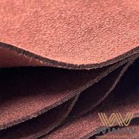 China Well Supported Faux Micro Fiber Suede For Horse Saddles In Stock for sale