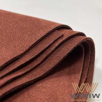 China 1.4mm Thickness Micro Fiber Synthetic Suede For Western Saddles for sale