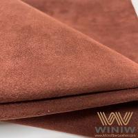 China Strong Prevention To Shock Synthetic Microfiber Horse Saddle Leather for sale
