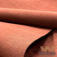 China Elastic Artificial Suede Microfiber Leather For Horse Saddles for sale