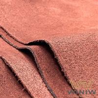 China Durable Microfiber Faux Suede Leather Fabric For Horse Saddles for sale