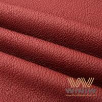 China Smooth Texture Waterproof Silicone Leather Vinyl For Car Seats for sale