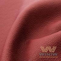 China Smooth Texture Waterproof Silicone Leather Vinyl For Car Seats for sale